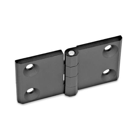 GN 237 Zinc Die-Cast Hinges with Extended Hinge Wing | JW Winco ...