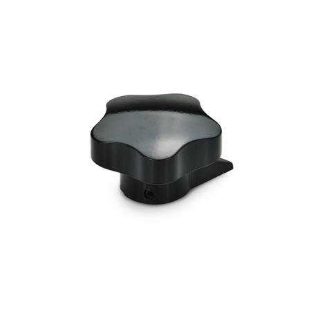 Five-Lobed Control Knobs EN 5338 | JW Winco