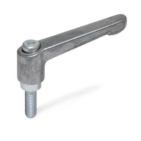 Adjustable Levers GN 300.2 | JW Winco