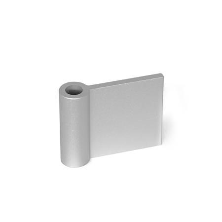 GN 2291 Aluminum Hinge Wings, for Use with Aluminum Profiles / Panel ...