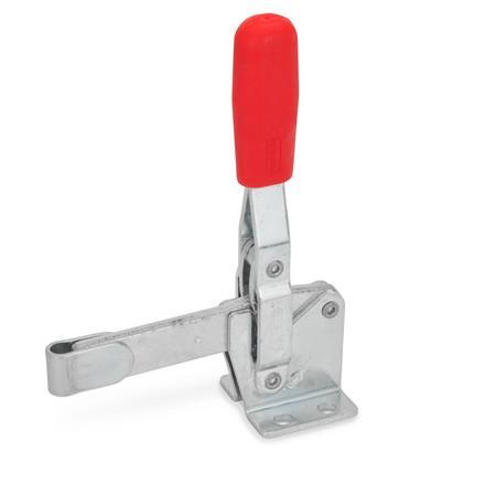 GN 810 Steel Vertical Acting Toggle Clamps, with Horizontal Mounting Base | JW Winco Standard Parts