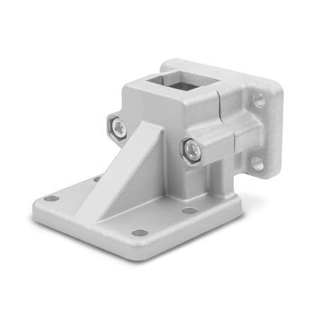 Flanged Base Plate Connector Clamps GN 171 | JW Winco