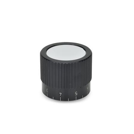 Knurled Control Knobs GN 726.1 | JW Winco