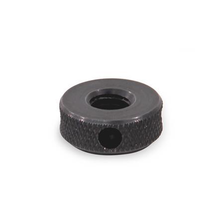 KN Steel Knurled Nuts | JW Winco Standard Parts