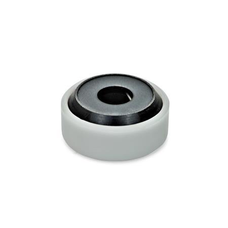 GN 6311.1 Steel Thrust Pads, for DIN 6332 Grub Screws or DIN 6304 / DIN ...