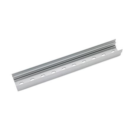 EN 646.3 Aluminum Carrier Rail Profiles, for Conveyor Roller and Ball ...