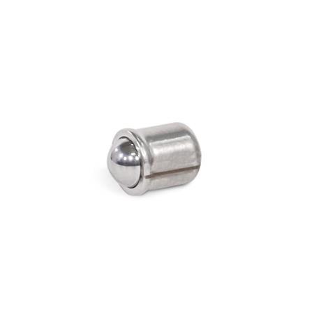 Short Press-Fit Ball Plungers GN 614 | JW Winco