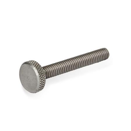 Tornillos de pulgar moleteados KHS | JW Winco