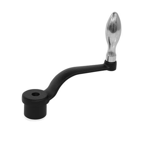 Off-Set Crank Handles DIN 468 | JW Winco