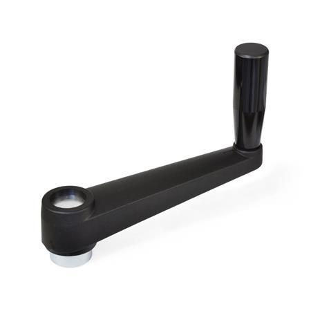 MV-M Nylon Plastic Crank Handles, with Revolving Handle, with Pilot ...