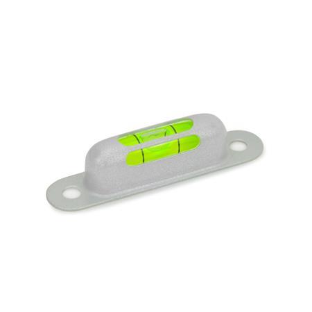 Screw-On Spirit Levels GN 2282 | JW Winco