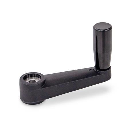 MV-PM Nylon Plastic Crank Handles, with Revolving Handle, with ...