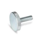 DIN 653 Stainless Steel Flat Knurled Thumb Screws | JW Winco Standard Parts