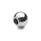 DIN 319 Steel or Aluminum Ball Knobs, with Tapped Hole or Blind Bore ...