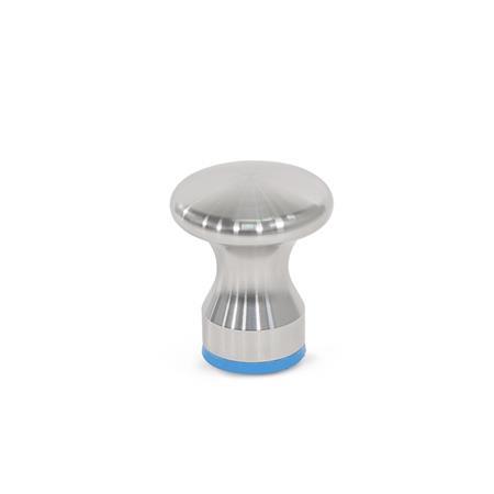 Mushroom Shaped Knobs GN 75.6 | JW Winco