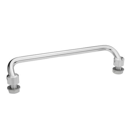GN 425.2 Steel Folding Handles, with Threaded Stems | JW Winco Standard ...