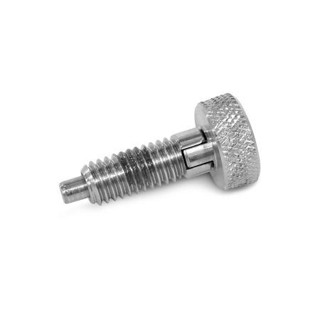 Hand Retractable Spring Plungers LRSS | JW Winco