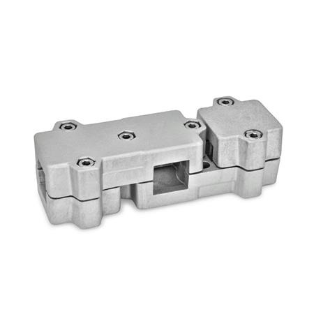 GN 195 Aluminum T-Angle Connector Clamps, Multi-Part Assembly | JW ...