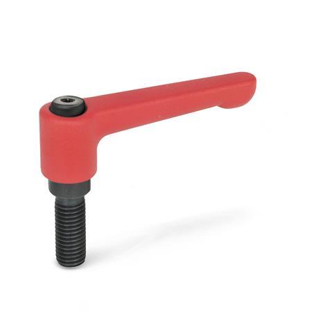 Straight Adjustable Levers GN 302 | JW Winco