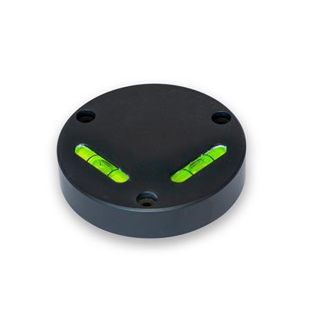 GN 2276 Aluminum Cross Spirit Levels, with Mounting Holes | JW Winco ...