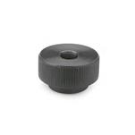 GN 6336.3 Technopolymer Plastic Quick Release Star Knobs, with Steel Hub | JW Winco Standard Parts