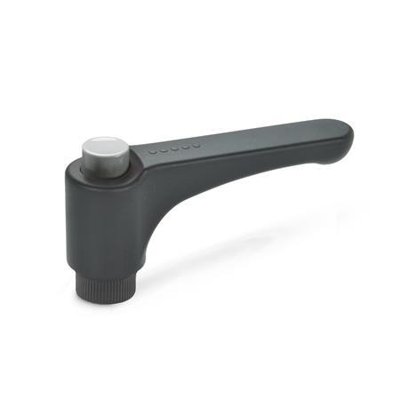 Straight Adjustable Levers EN 600 | JW Winco