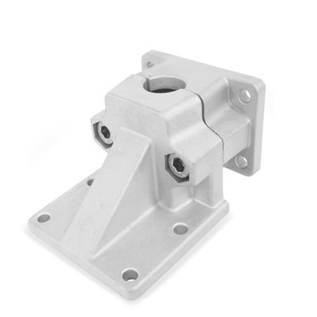 Flanged Base Plate Connector Clamps GN 171 | JW Winco