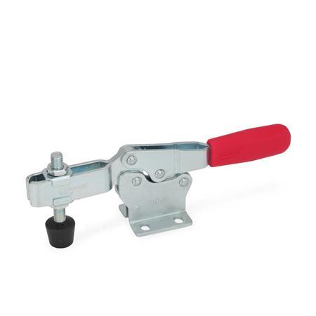 GN 820 Steel Horizontal Acting Toggle Clamps, with Horizontal Mounting Base | JW Winco Standard ...