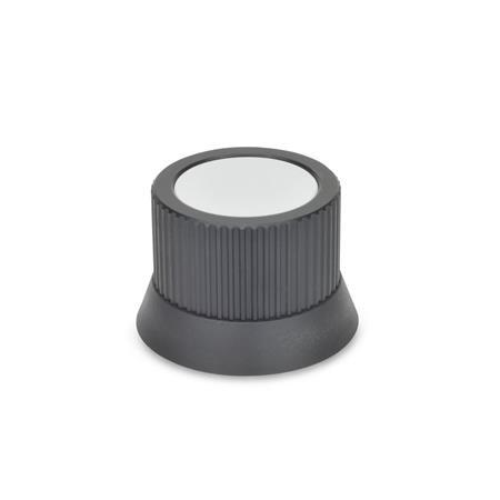 Knurled Control Knobs GN 726.2 | JW Winco