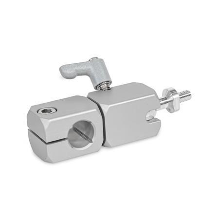GN 487 Aluminum Swivel Ball Joint Mounting Clamps | JW Winco Standard Parts