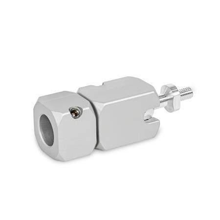 GN 487 Aluminum Swivel Ball Joint Mounting Clamps | JW Winco Standard Parts