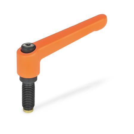 Adjustable Levers WN 306 | JW Winco