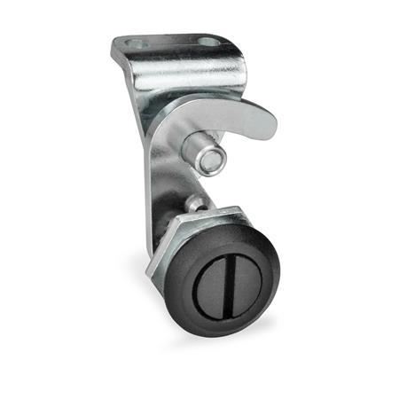 GN 115.8 Zinc Die-Cast Cam Latches with Hook, Operation with Socket Key ...