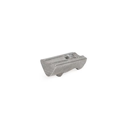 GN 50i Steel / Stainless Steel T-Nuts, for Aluminum Profiles (i-Modular ...